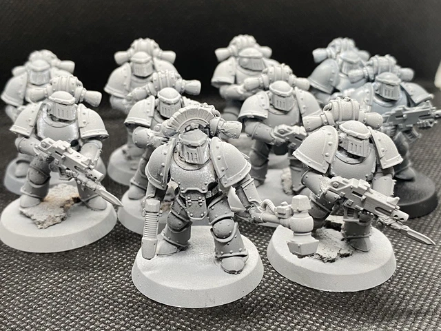 WARHAMMER 30K HORUS heresy Mk3 Space Marine Tactical Squad 40K £21.00 ...