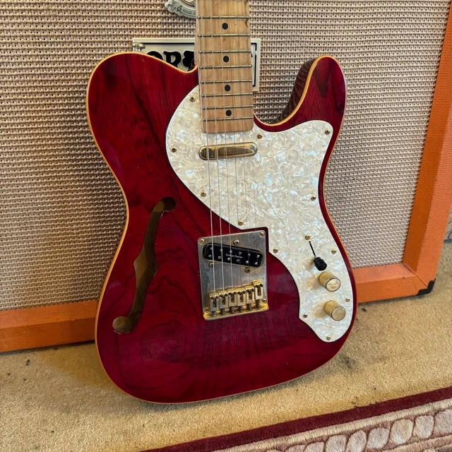 1997 SQUIER FENDER Telecaster Thinline Pro Tone Series Korean w ...
