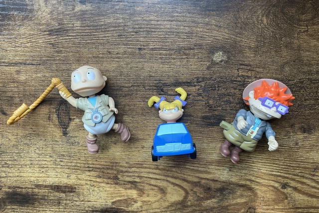 VIACOM RUGRATS TOMMY Pickles, Chuckie + Angelica 90s Burger King ...
