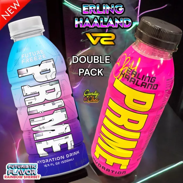 PRIME HYDRATION FUTURE Freeze Rare USA Import New Release Drink Double ...