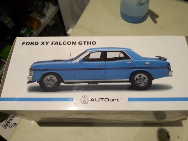 AUTOART 1:18 FORD Falcon XY GT HO Phase 3 Model Car True Blue RARE GTHO ...