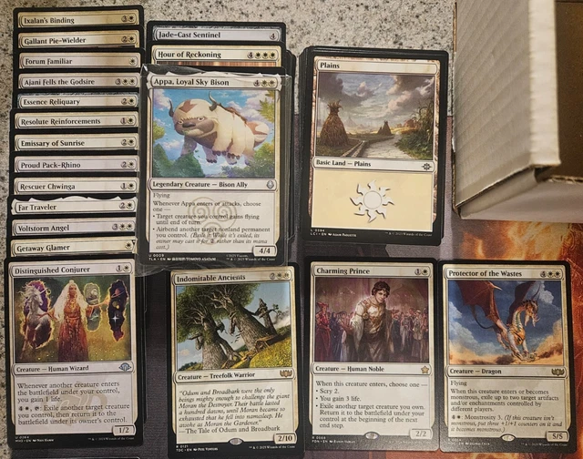 4 CUSTOM AVATAR: The Last Airbender Commander (EDH) Decks MTG - Read ...