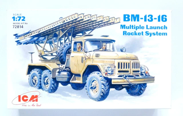 1/72 ICM - BM-13-16 Multiple Launch Rocket System - komplett - nie ...