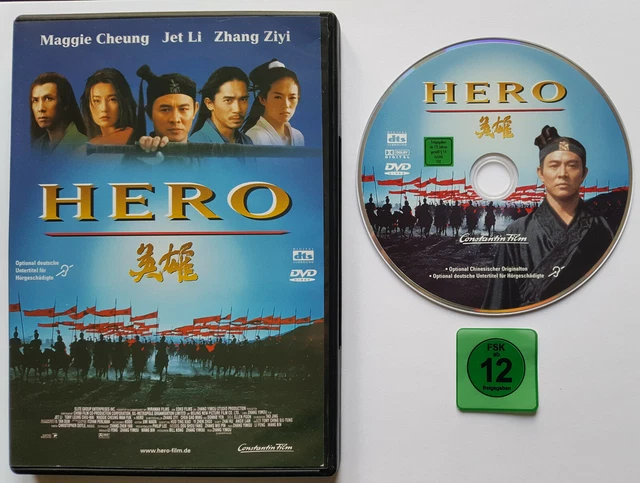 HERO (2002) DVD Jet Li-Ziyi Zhang-Maggie Cheung - Quentin Tarantino ...
