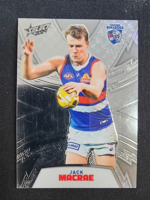 2024 SELECT AFL Footy Stars JACK MACRAE Luminous Thunderbolt Refractor /299 EUR 7,49 - PicClick IT