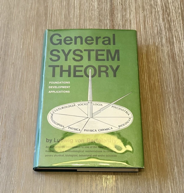 GENERAL SYSTEM THEORY by Ludwig von Bertalanffy 1968 HC/DJ/Vintage £63. ...