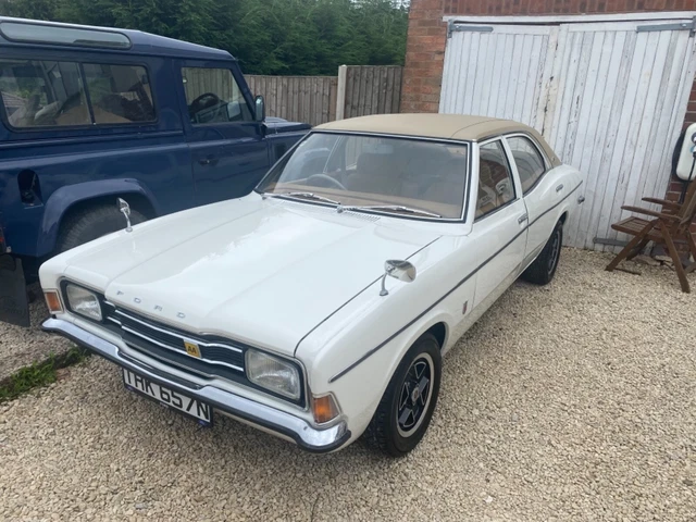 1974 FORD CORTINA 2000E Mk3 White Immaculate Prototype £8,995.00 ...