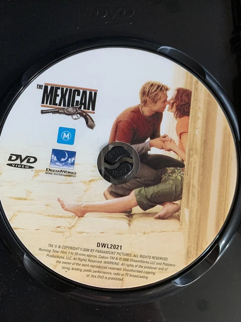 THE MEXICAN DVD Julia Roberts Brad Pitt Gene Hackman James Gandolfini ...