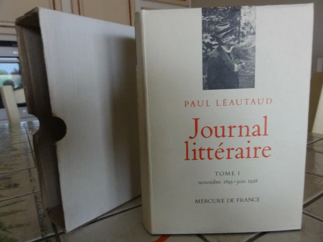 Paul LÉautaud Journal Littéraire Eur 46 00 Picclick Fr