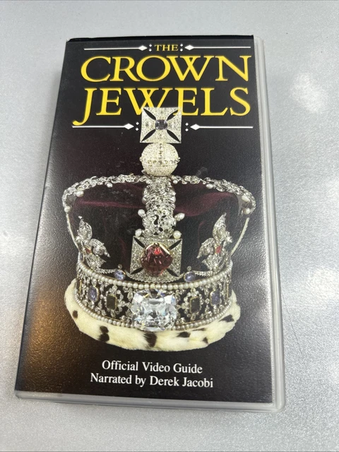 THE CROWN JEWELS, Narrated by Derek Jacobi On VHS Video Cassette Tape £ ...