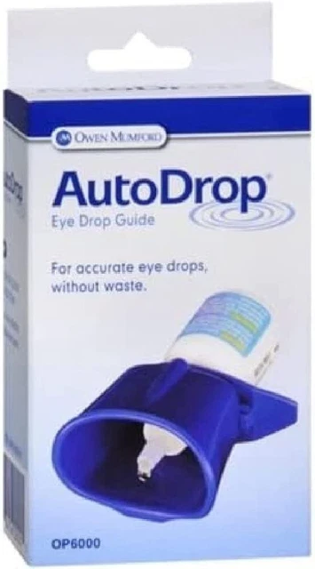 AUTODROP EYE DROP Dispenser Helps With Instilling Eye Drops, Easy to ...