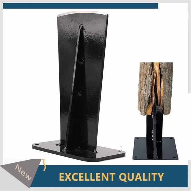 LOG WOOD SPLITTER Manual Firewood Cutter Cross Split Tool Knife £34.12 ...