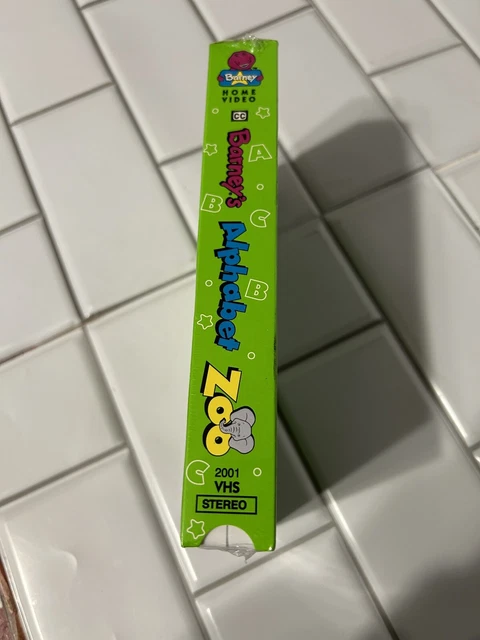 BARNEY'S ALPHABET ZOO (VHS Tape 1994) Barney & Friends Collection NEW ...