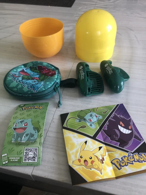 KINDER MAXI 2022 Pokemon Bulbasaur VVE24b Con Bpz E Qr Code Completo Di ...