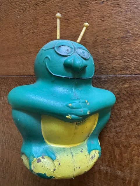 VINTAGE CBA BANK Mr BUNYIP Plastic Money Box Still Has its ANTENNAS ...