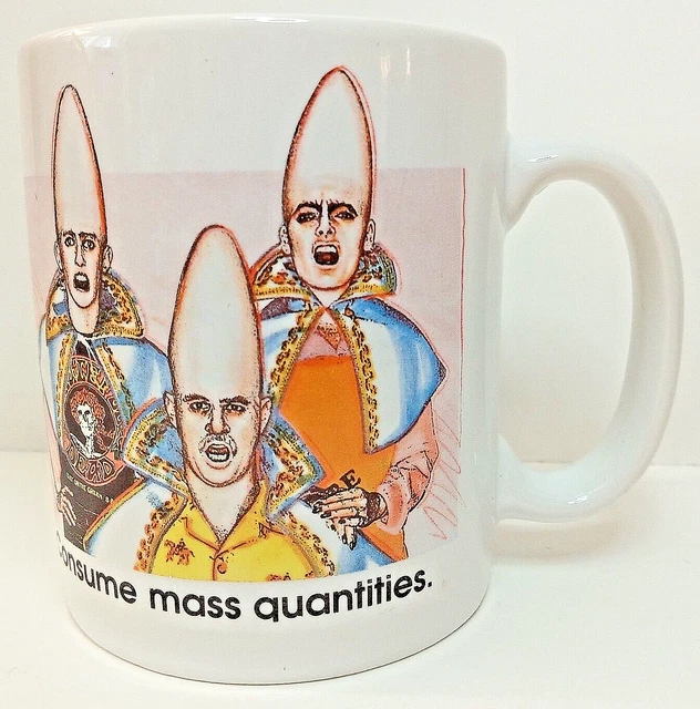 VINTAGE SATURDAY NIGHT Live Coneheads Coffee Mug 1991 Consume Mass ...