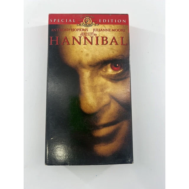 HANNIBAL VHS HORROR Thriller Anthony Hopkins MGM Special Edition 2002 ...
