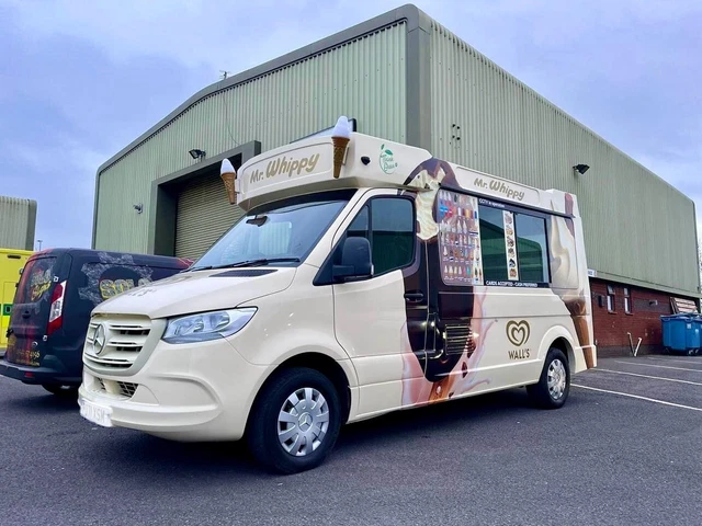 SOLD! BRAND NEW Ice Cream Van Conversion Mercedes-Benz Sprinter Euro 6 ...