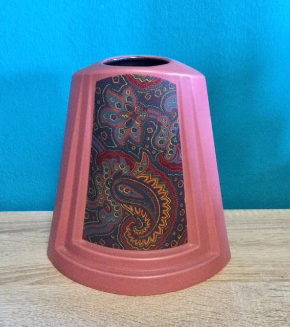 WEST GERMAN POTTERY midcentury Vase Bay Keramik Form 479 20 rosa pink ...