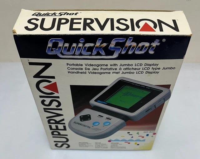 QUICKSHOT SUPERVISION PORTABLE Handheld Console +Crystball Game Boxed ...