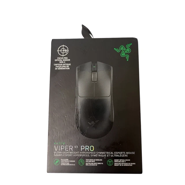 RAZER VIPER V3 Pro Ultralight Wireless Gen3 Gaming Esports Mouse NEW ...