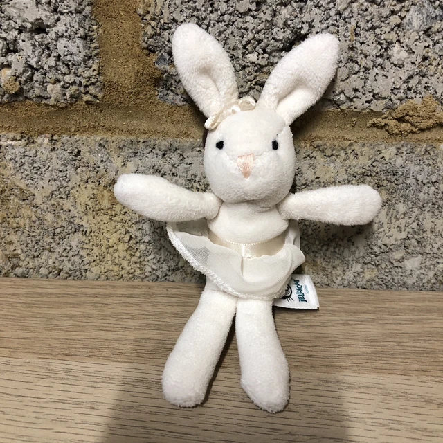 JELLYCAT TUTU LULU Small Bunny Rabbit Keychain/Keyring/Bag Charm Plush ...