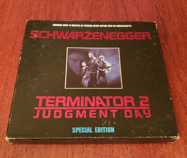 TERMINATOR 2 JUDGEMENT Day 1993 Special Edition Vhs Box Set ...
