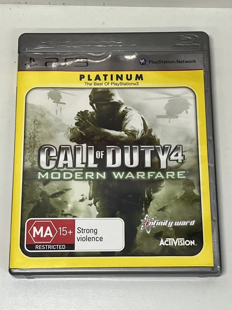 PS3 CALL OF Duty 4 Modern Warfare complete with manual Game Of The Year Edition EUR 12,38 ...