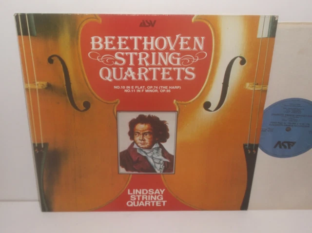 ACA 1012 BEETHOVEN String Quartets Nos. 10 & 11 The Lindsay String Quartet £19.99 - PicClick UK
