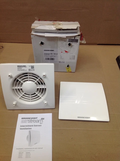 AIRSTREAM XE+ 100HT (Intermittent Extractor Fan with humidistat timer ...