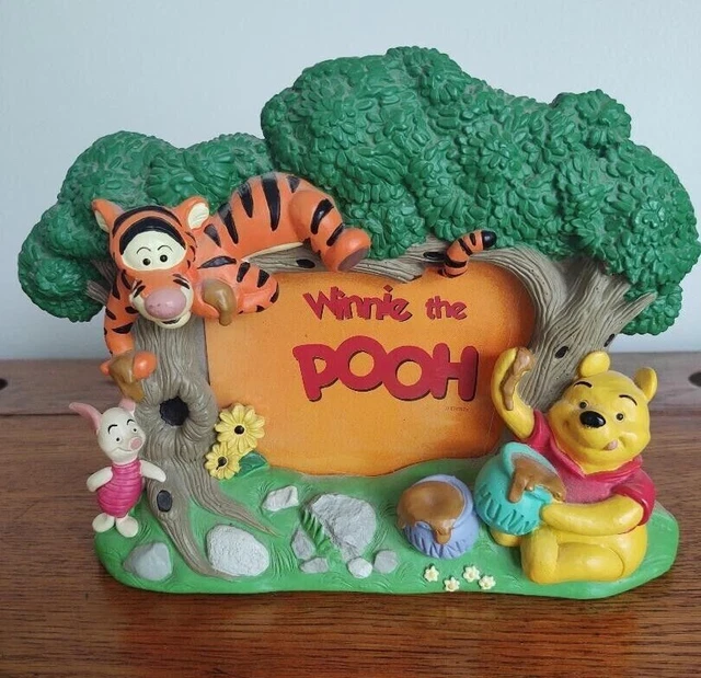 DISNEY WINNIE THE Pooh Tigger & Piglet Picture Frame 7"x 9" Holds 4"x 6 ...