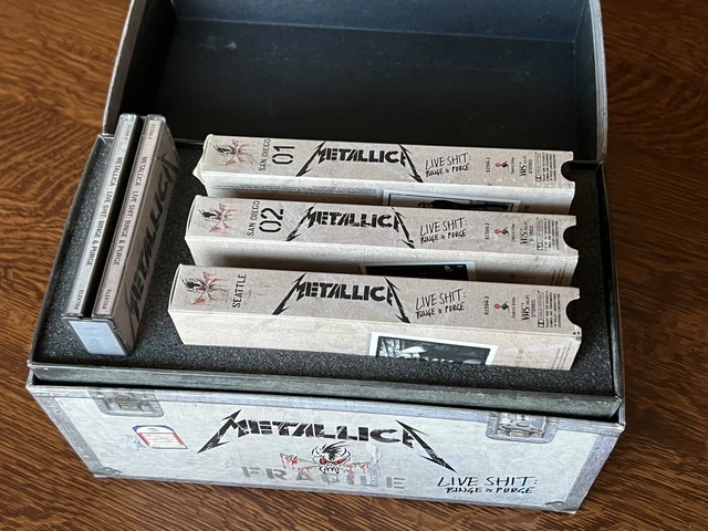 METALLICA LIVE SHIT : Binge and Purge Box Set - 3 VHS et 3 CD EUR 27,51 ...