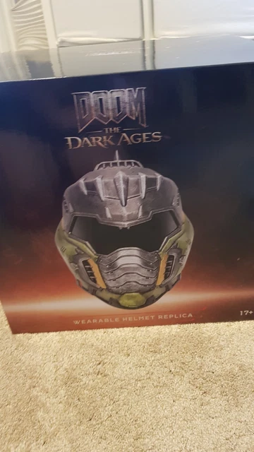 DOOM THE DARK Ages Doom Slayer Wearable Helmet LED Bundle + Keycard x3 ...