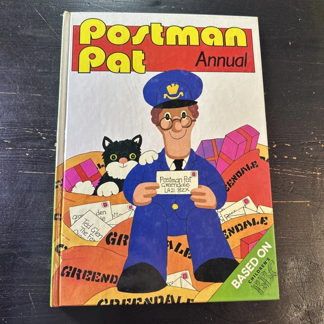 POSTMAN PAT ANNUAL 1989 VINTAGE unclipped and clean pages Quick FREE ...