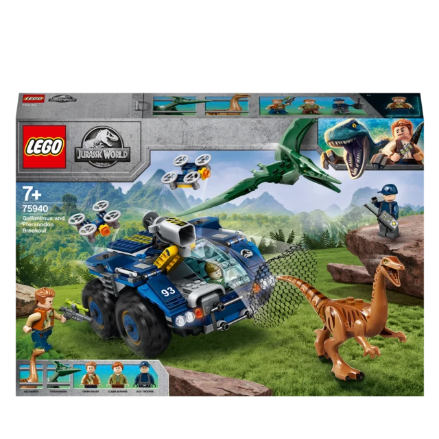 LEGO JURASSIC WORLD Gallimimus and Pteranodon Breakout (75940) £69.00 ...