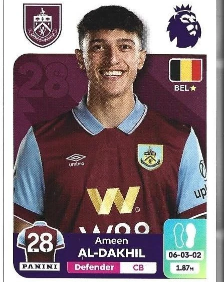 PANINI PREMIER LEAGUE 2024 Ameen Al-Dakhil # 176 Sticker £0.99 - PicClick UK