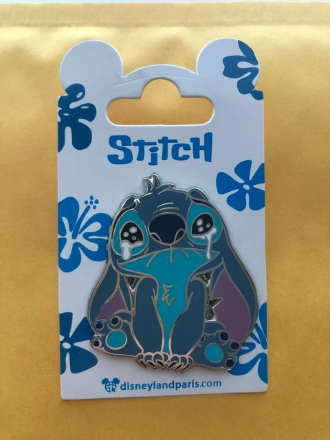 DISNEY STITCH CRYING Pin Disneyland Lilo & Stitch Tears Sad Pin 2021 ... DISNEY STITCH CRYING Pin Disneyland Lilo & Stitch Tears Sad Pin 2021 ...