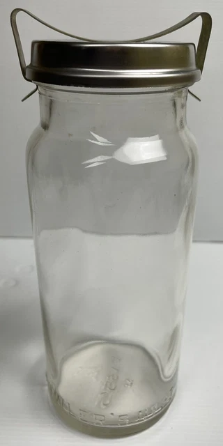 FOWLERS VACOLA #27 Preserving Jar 1930s Large AGM Crown Monogram Retro ...