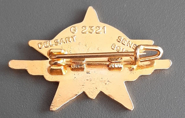 INSIGNE 1° RCP Vintage Delsart Régiment Chasseurs Parachutiste ORIGINAL ...