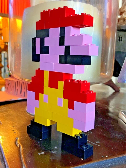 LEGO BRICKS SUPER Mario Bros Customisation Style Pixels 16 Bit 4 EUR 6 ...