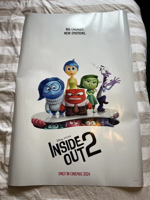 INSIDE OUT 2 Original Cinema Poster One Sheet £15.28 - PicClick UK