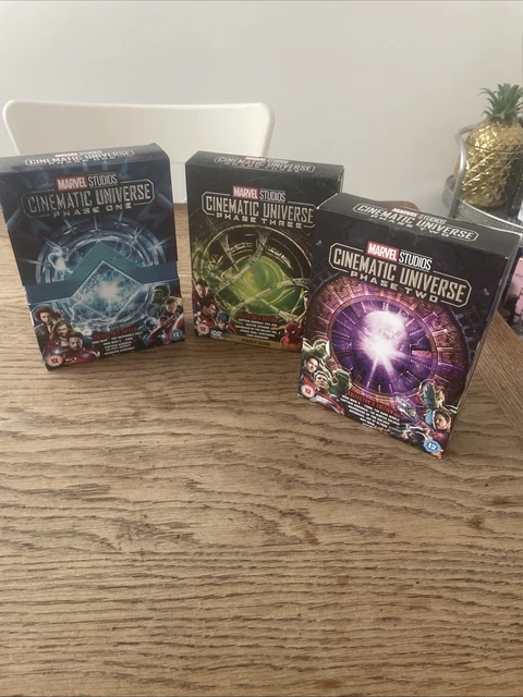 MARVEL CINEMATIC UNIVERSE Phase DVD Collector Edition Box Sets £22.99 ...