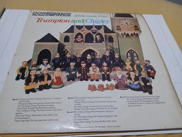 CHIGLEY & TRUMPTON Uk Pye Vinyl Lp 1976 Freddie Phillips Gordon Murray ...