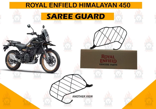 ROYAL ENFIELD &NEW Himalayan 450 Black Saree Guard" EUR 101,63 ...
