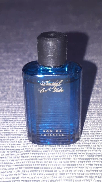 PARFUM PERFUME FLACON Miniature Cool Water Davidoff Homme Collection ...