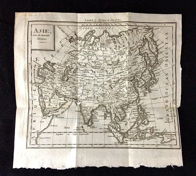 ORIGINAL ENGRAVING. MAP Of Asia With New Divisions. Circa 1810 £22.52 ...
