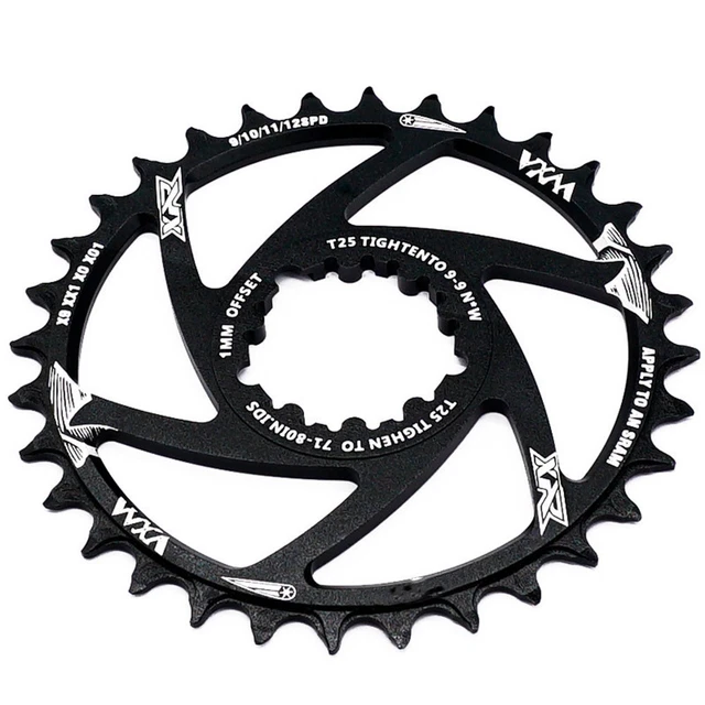 CRANK COMPATIBLE BICYCLE Chainrings Available in Different Tooth Sizes ...