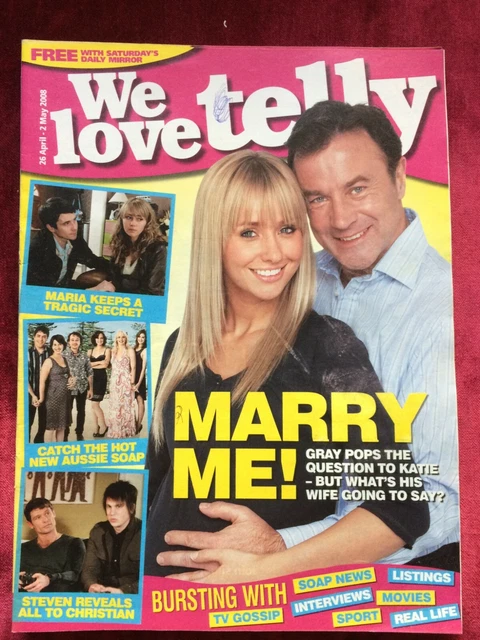WE LOVE TELLY 26-April-2008 SAMMY WINWARD Warren Clarke Anthony Head ...