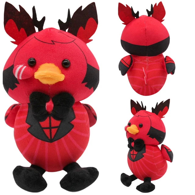 ANIME HAZBIN HOTEL Demon Devil Alastor Duck Stuffed Animal Plushies ...