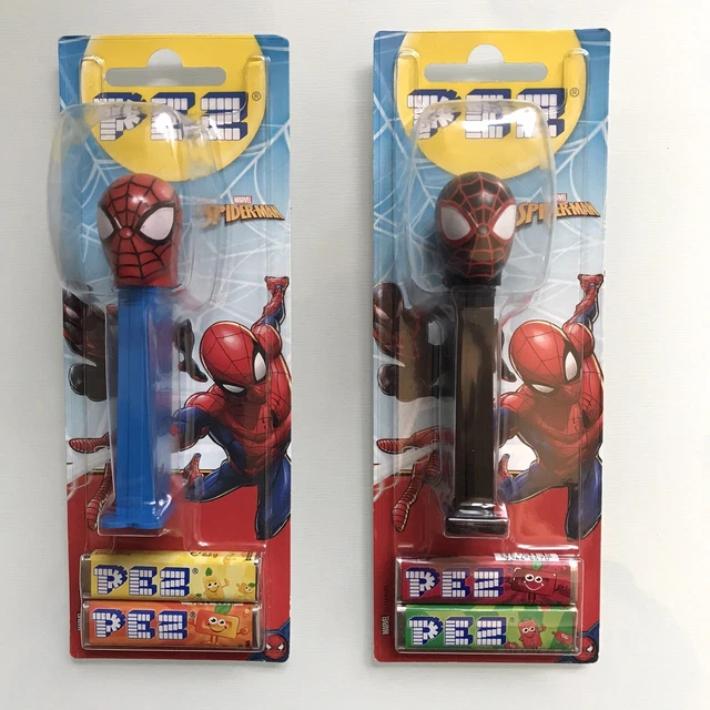 PEZ MILES MORALES Spider-Man Spiderverse Toy Figure New £9.99 - PicClick UK